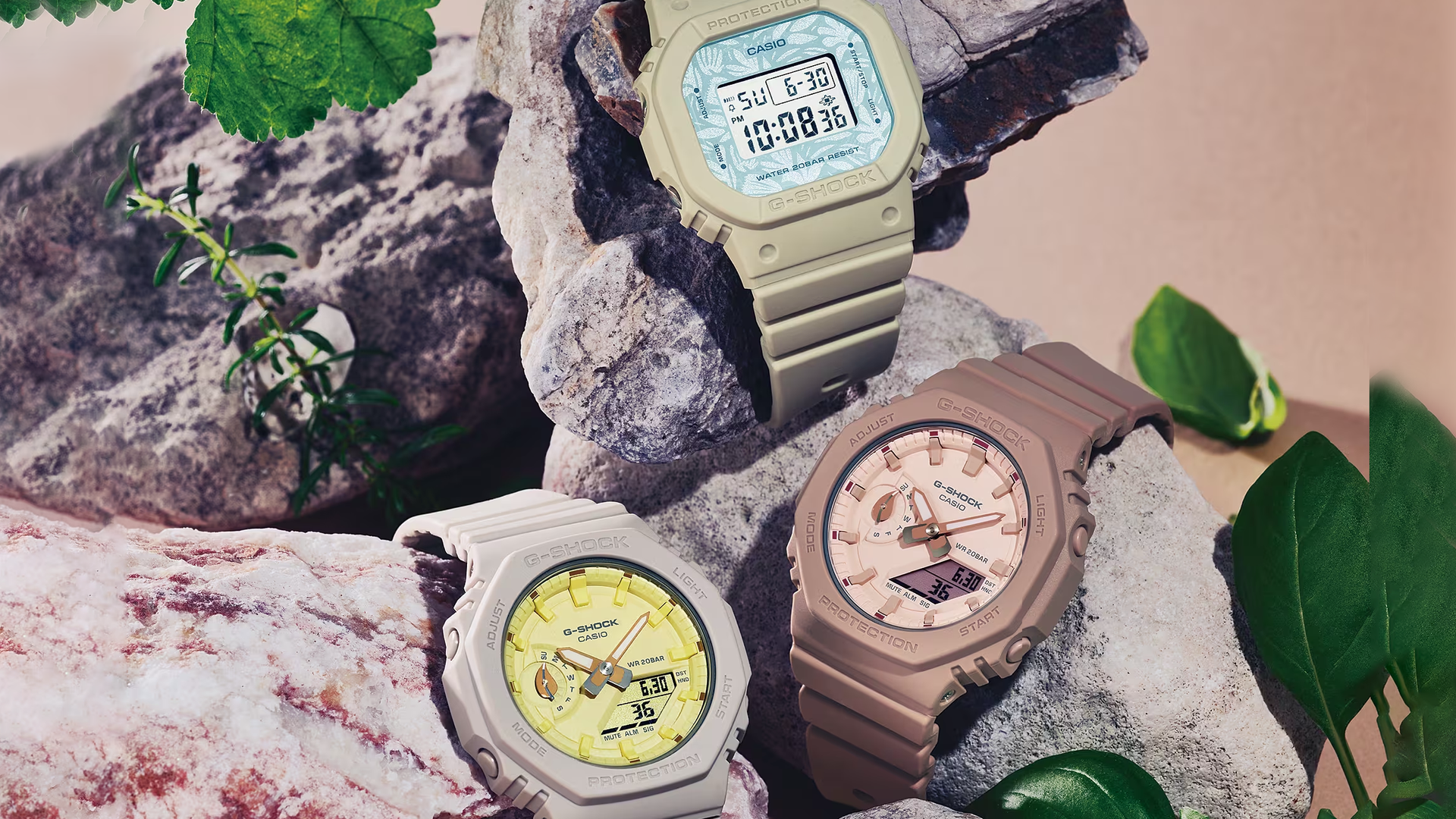 Casio reveals three leafy new G-Shock watches with a botanical theme ...