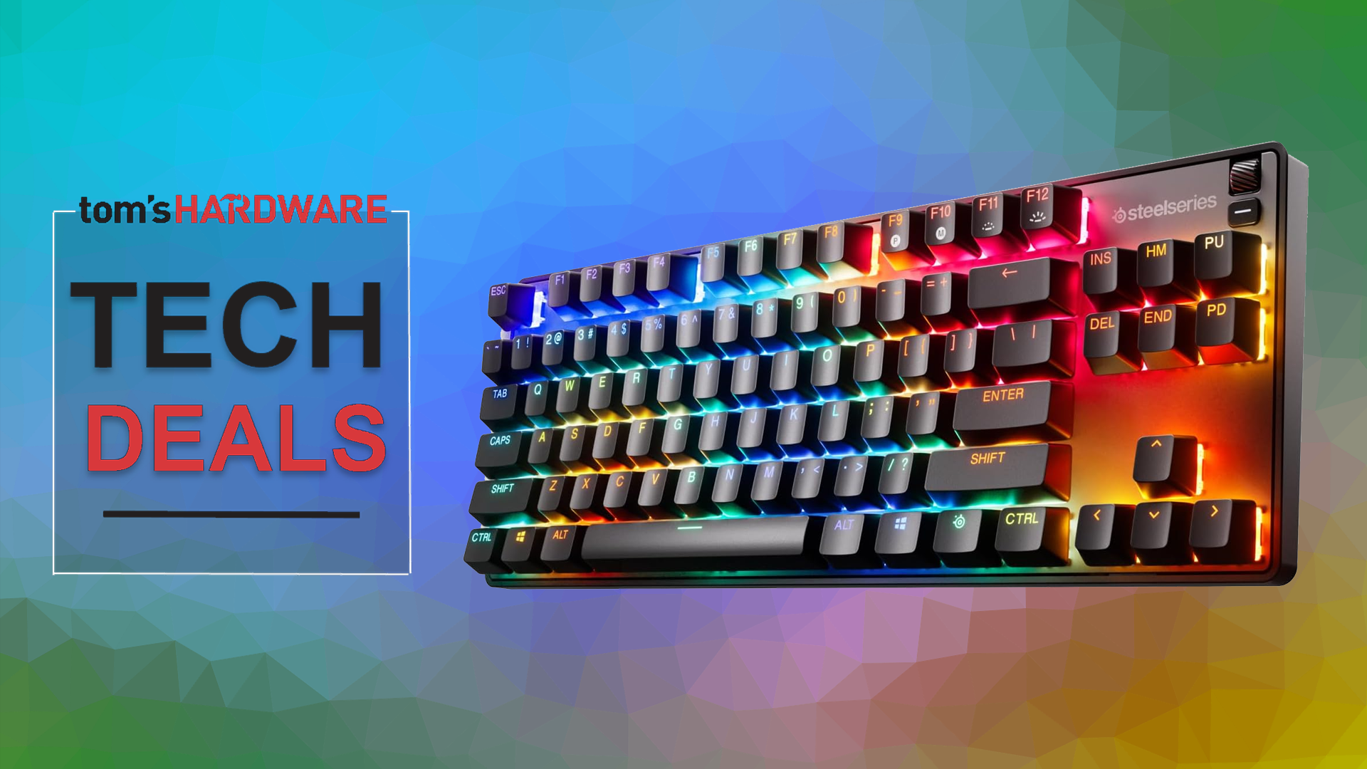 Grab a Steelseries Apex 9 TKL with hot-swappable optical switches for ...