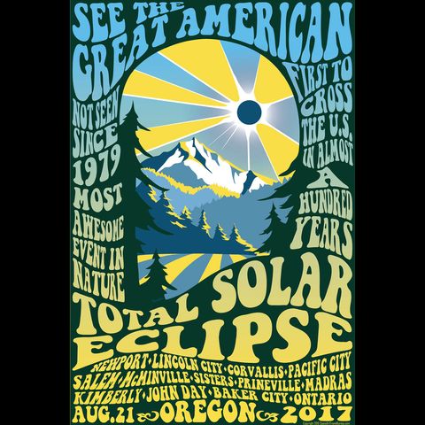 Gorgeous 2017 Solar Eclipse Posters by Astronomer-Artist Tyler Nordgren ...