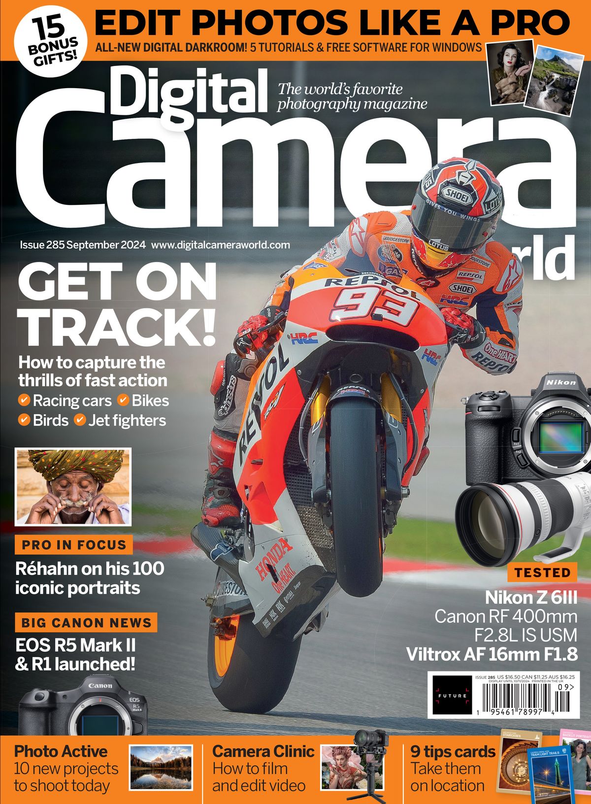Get 15 bonus gifts with the September 2024 issue of Digital Camera | Digital Camera World