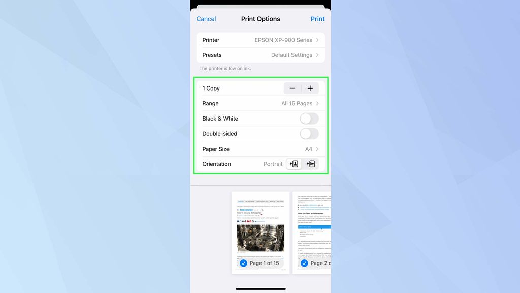How to print from iPhone | Tom's Guide
