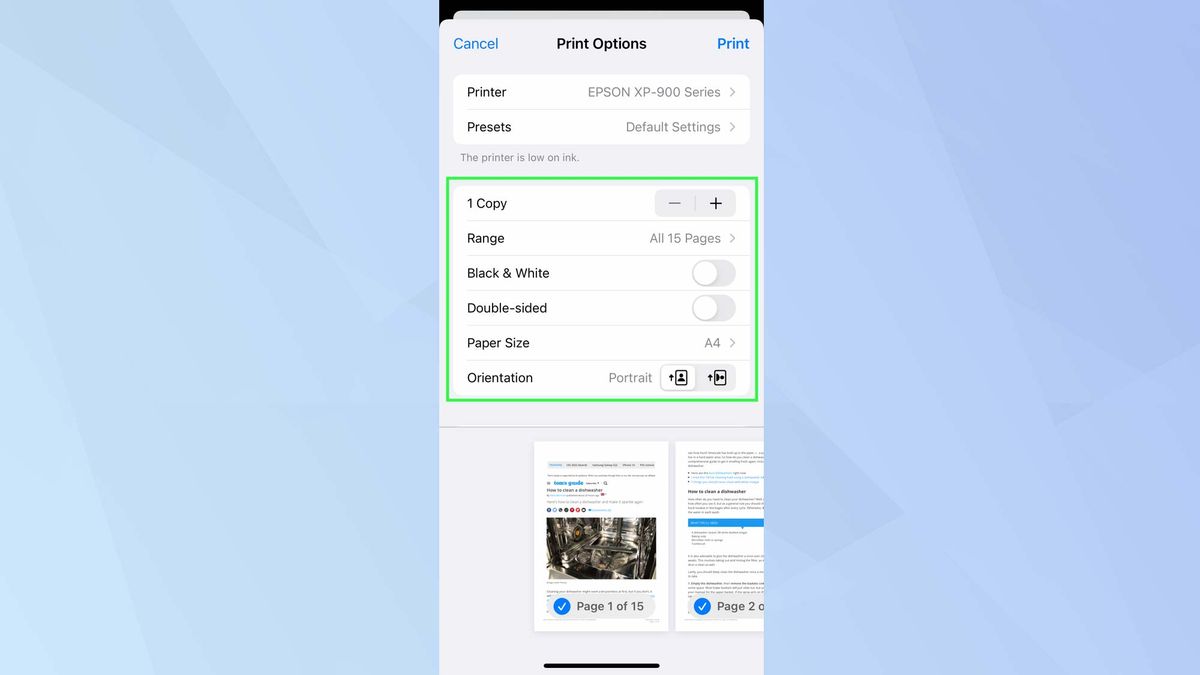 How to print from iPhone | Tom's Guide