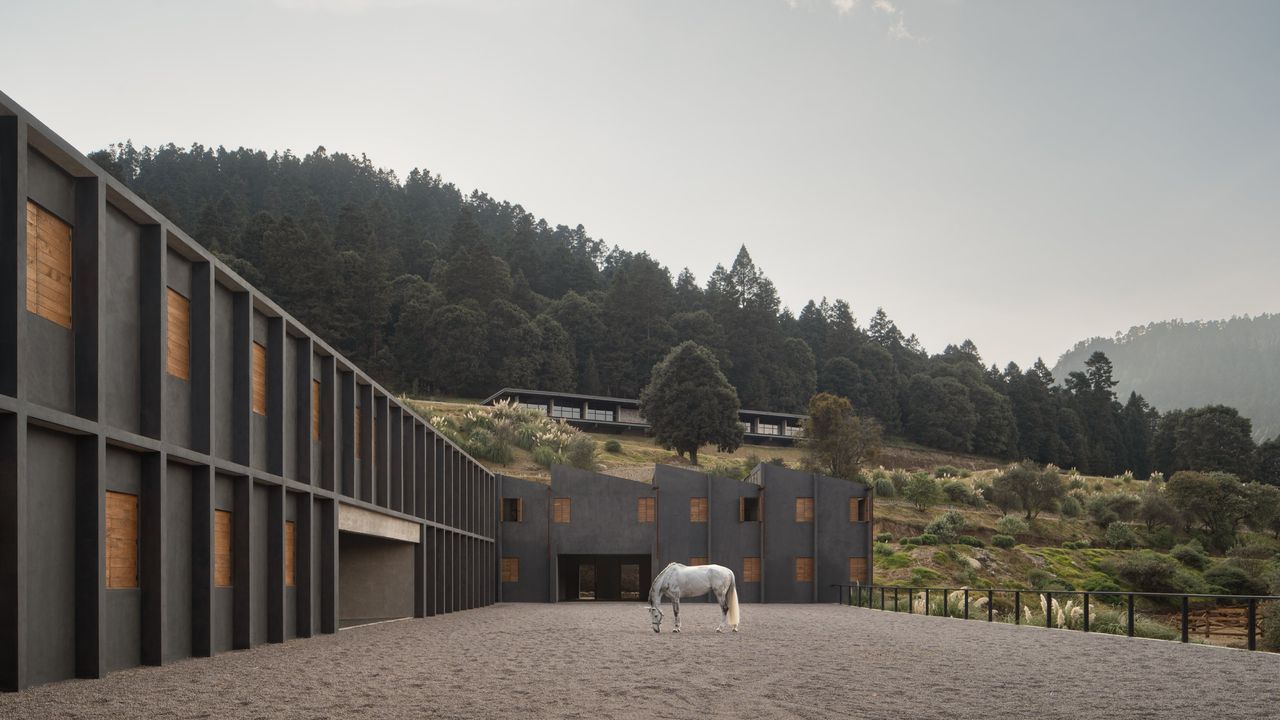 Equestrian clubhouse in Mexico reads as country pavilion | Wallpaper*
