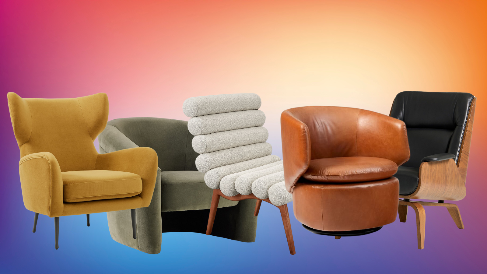 The 12 Best West Elm Accent Chairs: Wingback, Swivel, and More | Livingetc