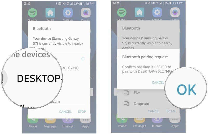 Using Quick Connect and Bluetooth on the Samsung Galaxy S7 | Android ...