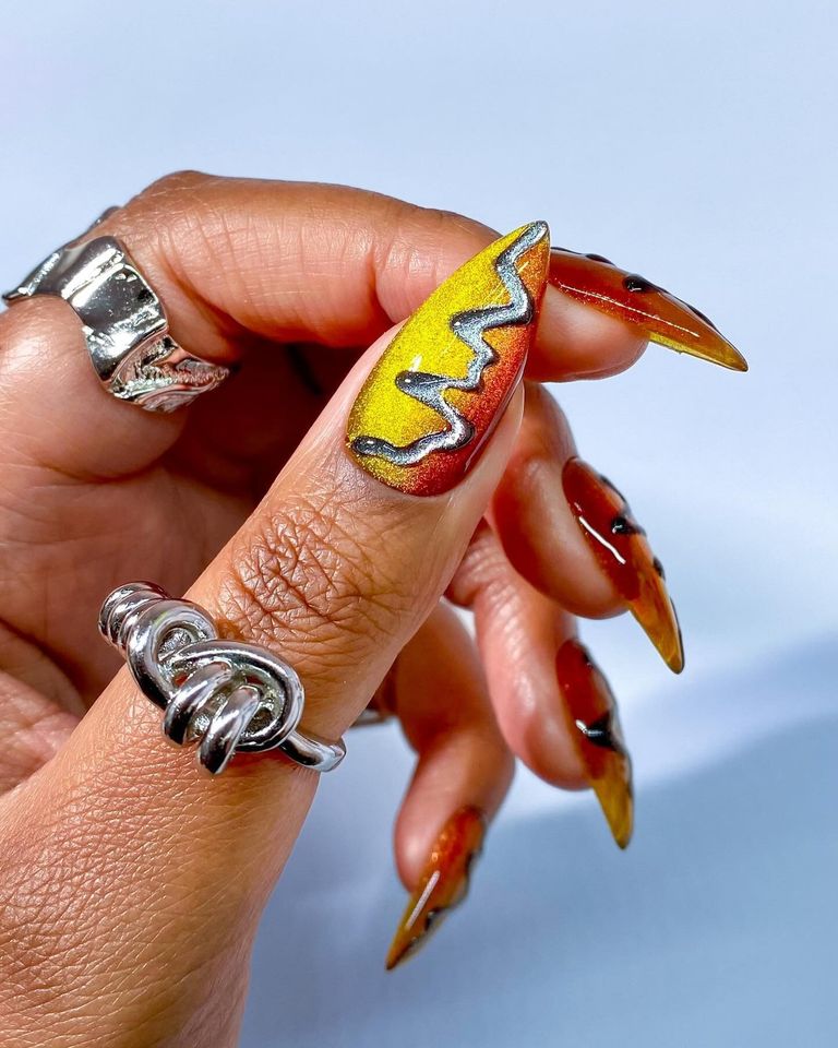 The Y3K "Smart Nails" Trend Is Truly Out of This World | Who What Wear