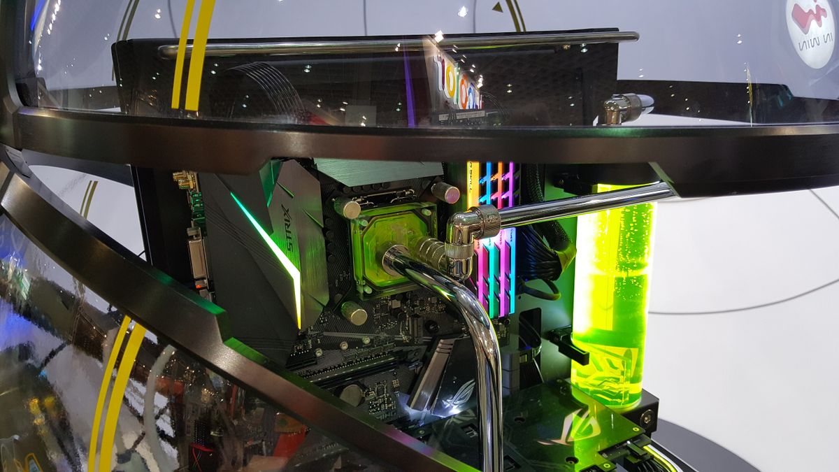 Check out the Winbot, Computex's selfie-taking smart PC case | PC Gamer