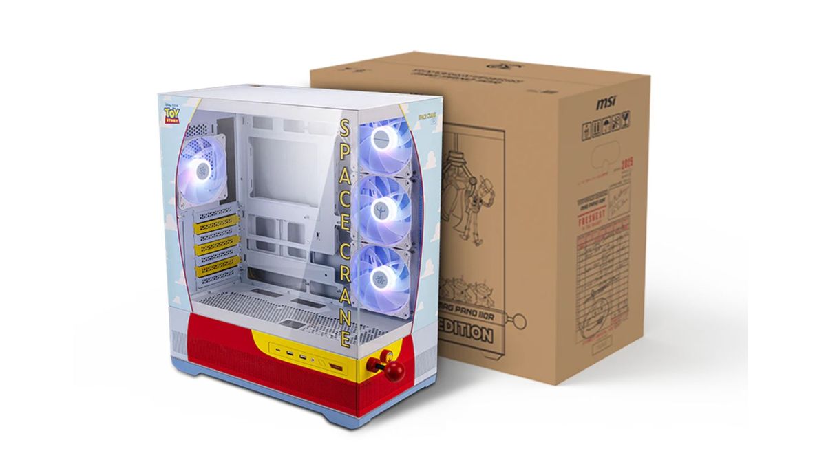 The Claaaaw: MSI unveils Toy Story gaming PC parts with Buzz GPU, Woody ...