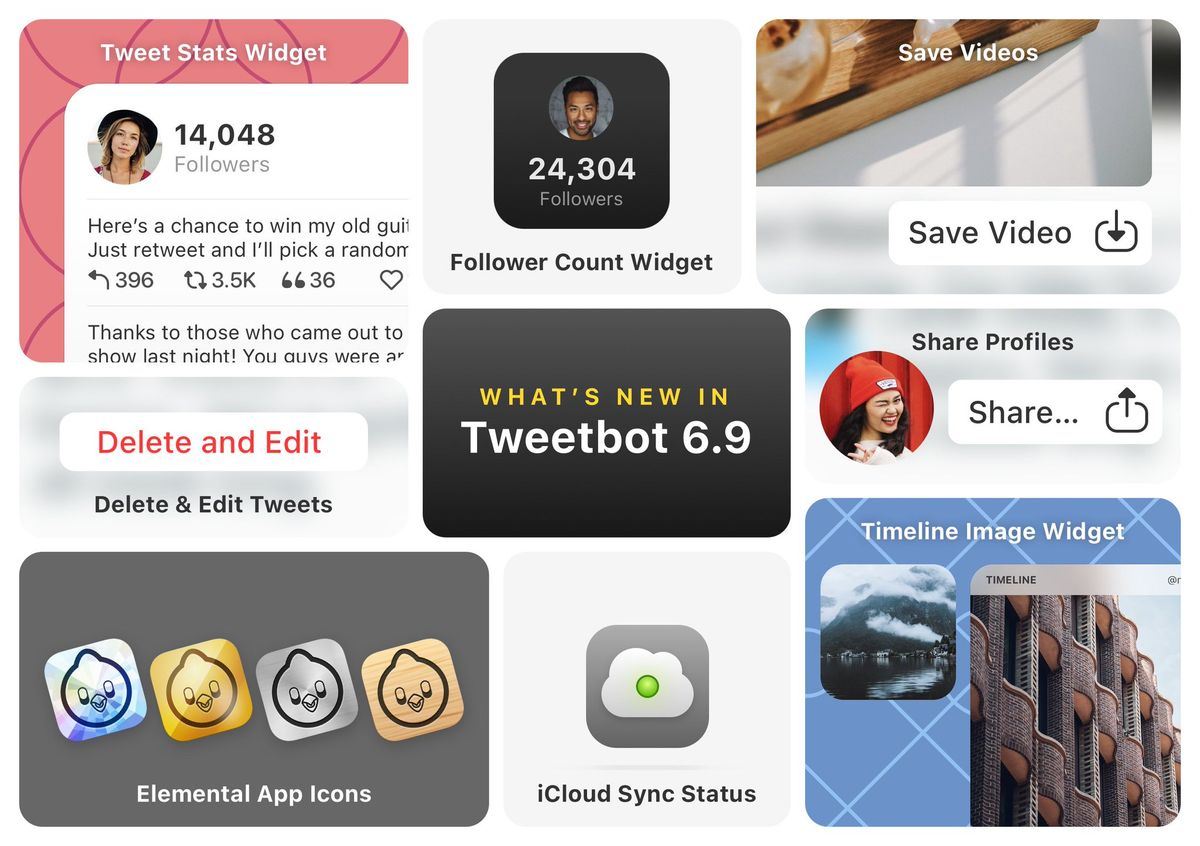 Tweetbot for iOS updated with a slew of new widgets and features | iMore