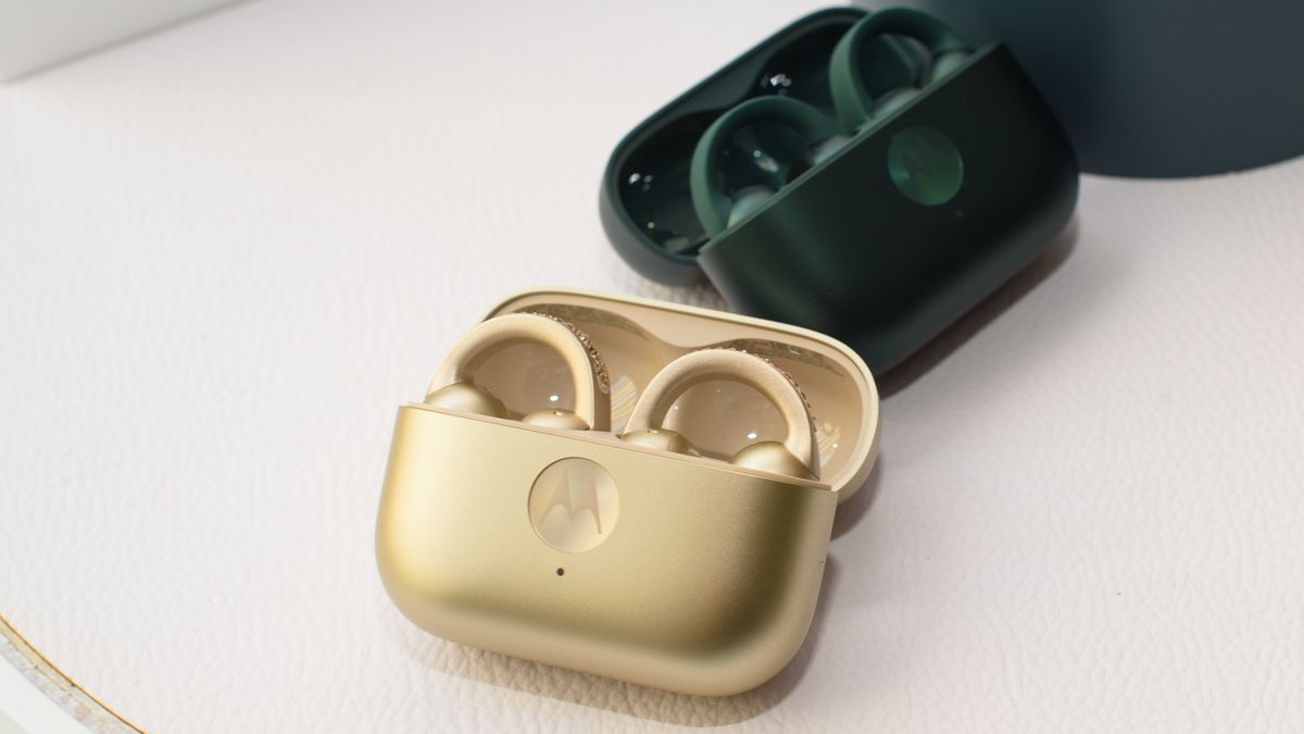 Moto's new open earbuds with Bose sound and Swarovski crystals make me ...
