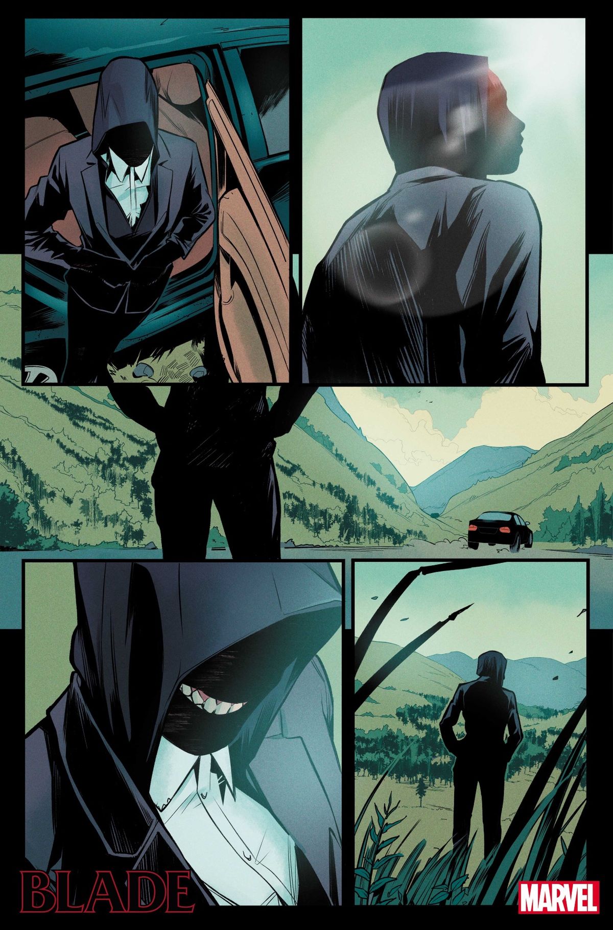Blade battles his new arch-enemy in Blade #5 | GamesRadar+