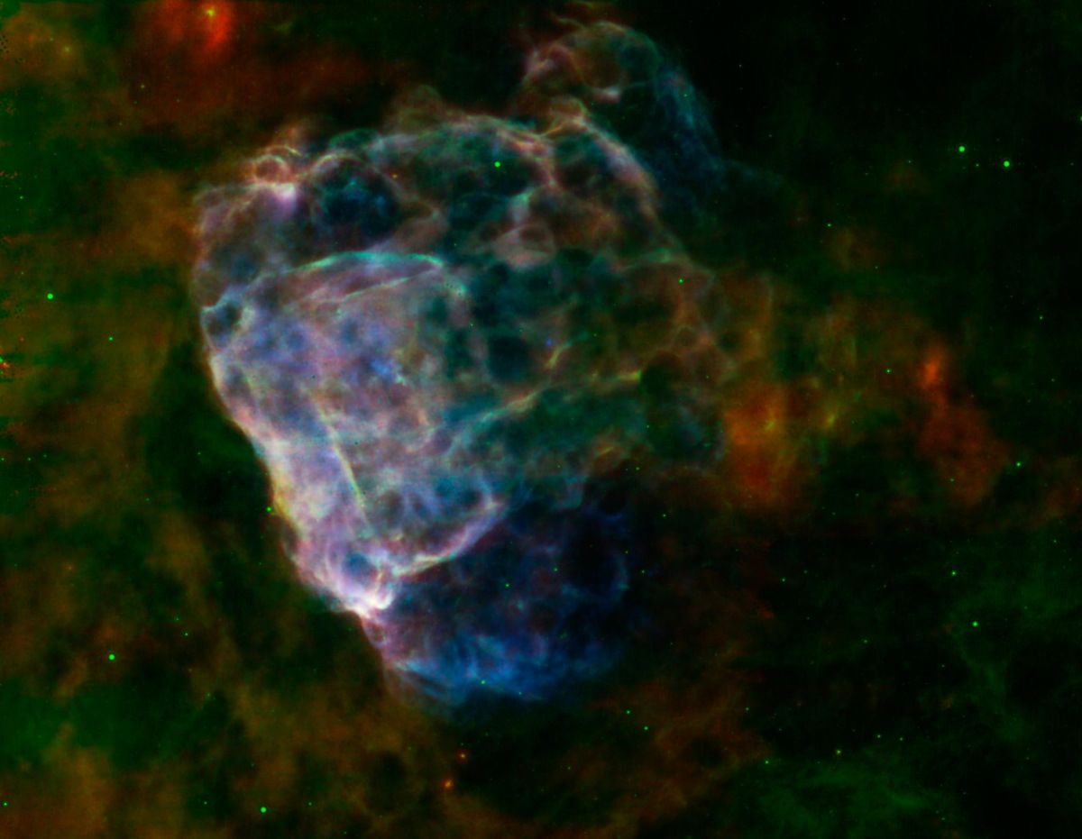 Star Explosion's Beauty Revealed by Space Telescope Photo | Space