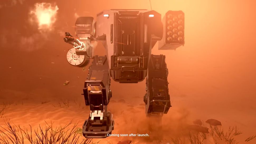 Helldivers 2 finally gets its mechs in our first post-launch Stratagem ...