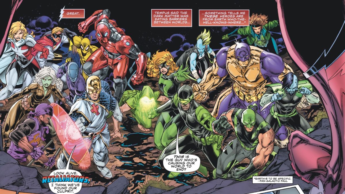 DC's faux-Avengers the Retaliators are the weirdest take on Earth's ...