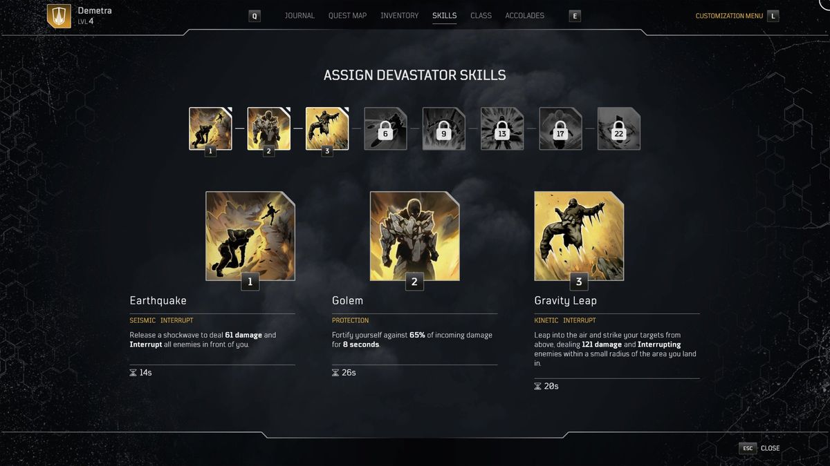 List of Outriders class abilities and skill trees | Windows Central