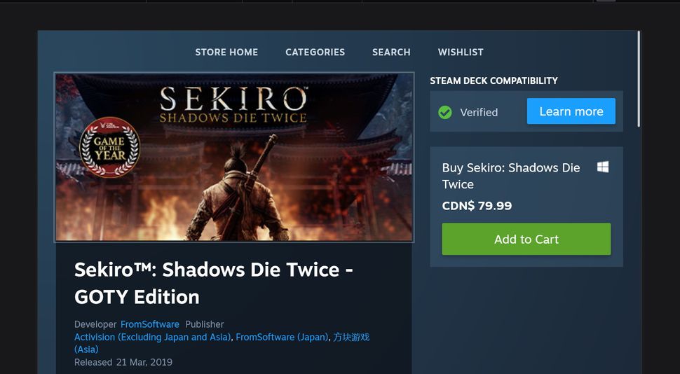 Steam games are finally starting to get their 'Deck Verified' status ...