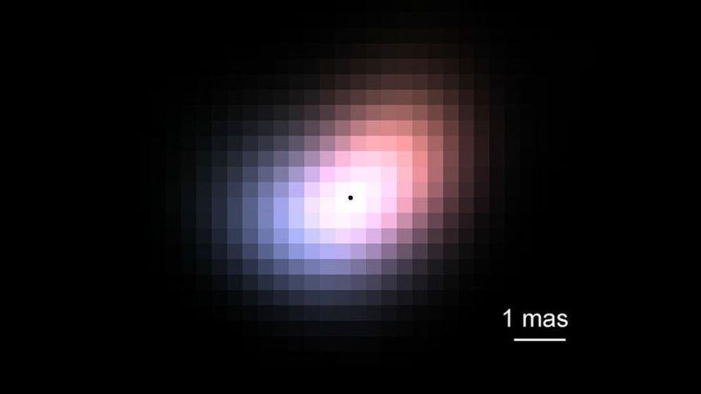 Astronomers discover surprisingly lopsided disk around a nearby star ...