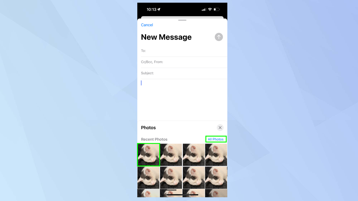 How to attach a file in iOS Mail | Tom's Guide