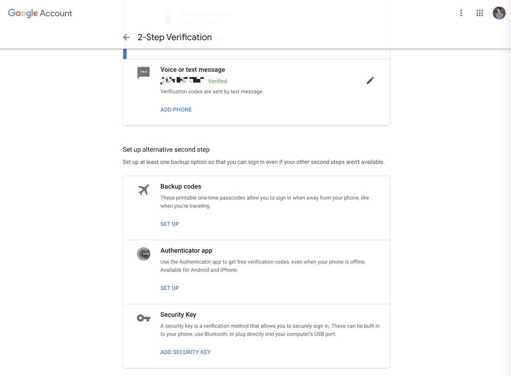 How to enable two-factor authentication on your Google account ...