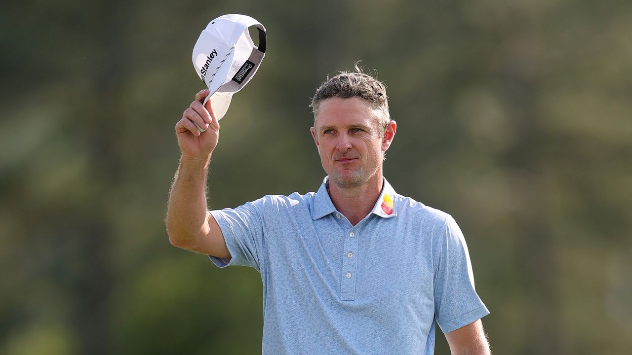 Justin Rose Back In Major Hunt After Stunning 65 To Lead The Masters ...