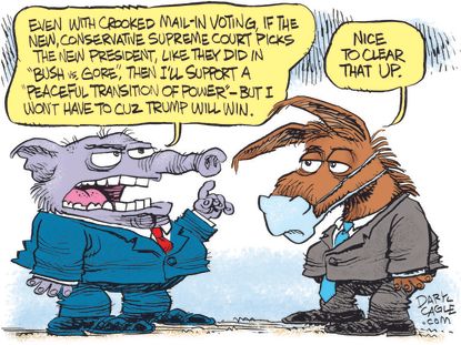 5 outrageously funny cartoons about Trump's election scheming | The Week