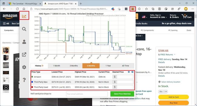 How to use The Camelizer extension to save money on Amazon during Black ...