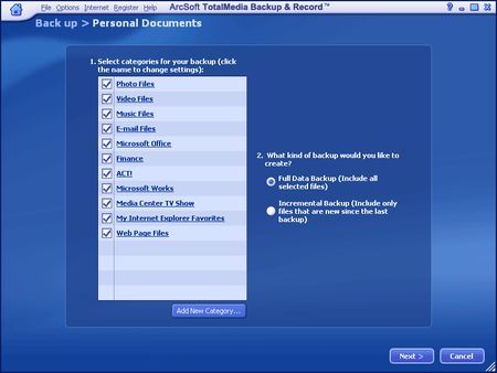 ArcSoft TotalMedia Backup & Record - LaCie and SimpleTech Dual Drive Mammoths | Tom's Hardware