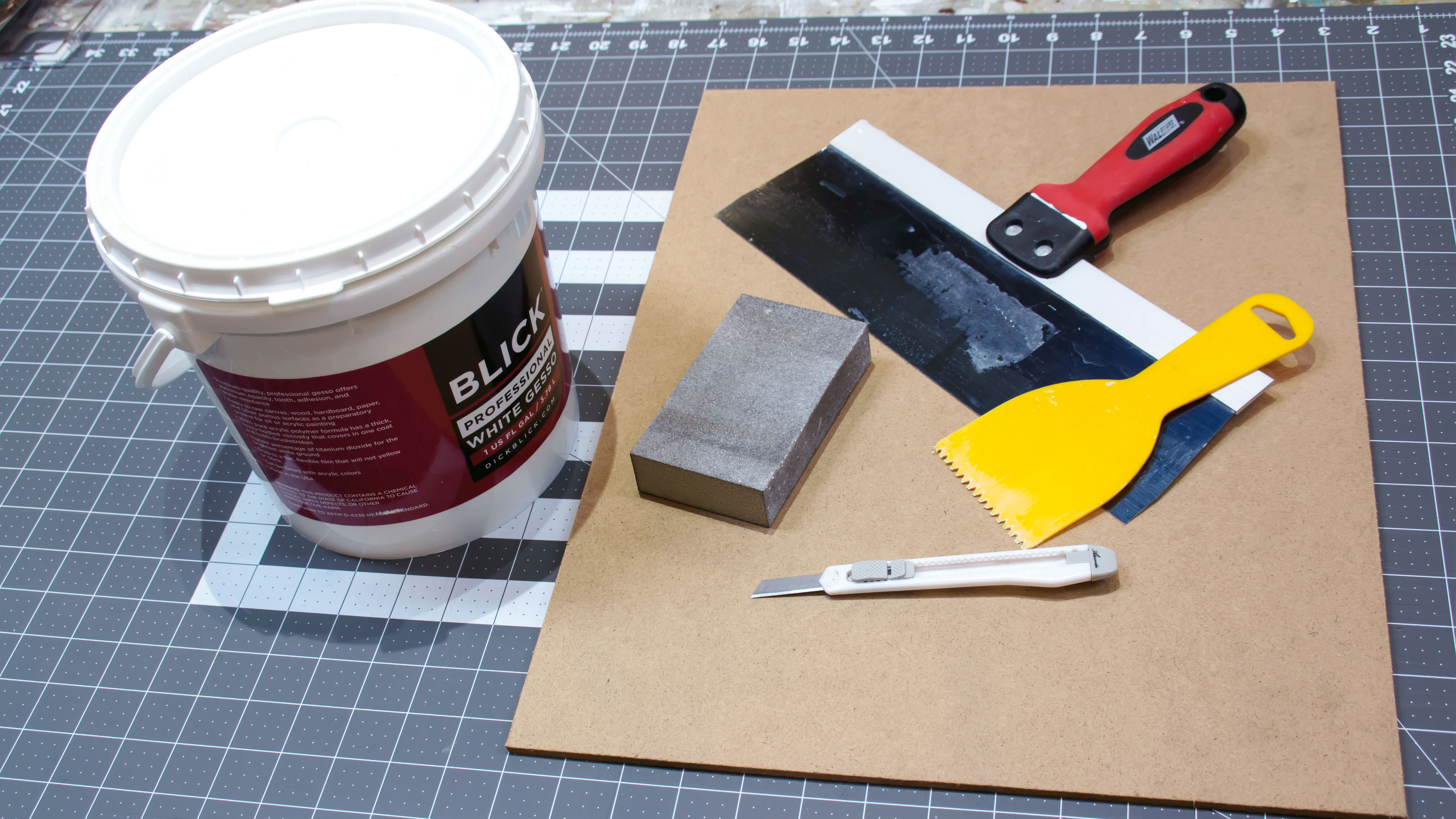 Prepare A Board For Painting In 3 Easy Steps Creative Bloq