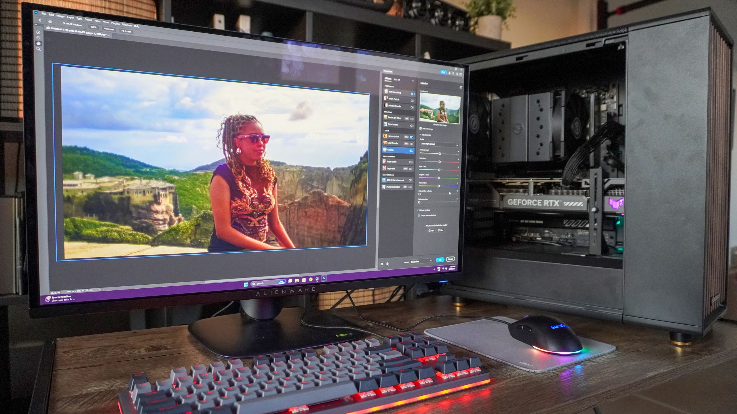 I tested an RTX 50 series gaming PC for everything but gaming — for ...