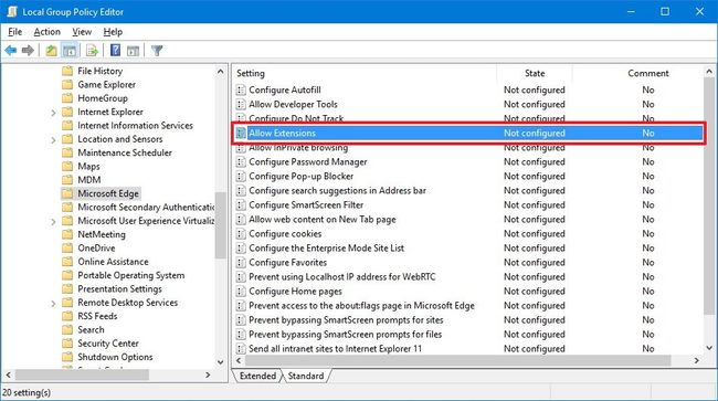 How to disable extension support on Microsoft Edge | Windows Central