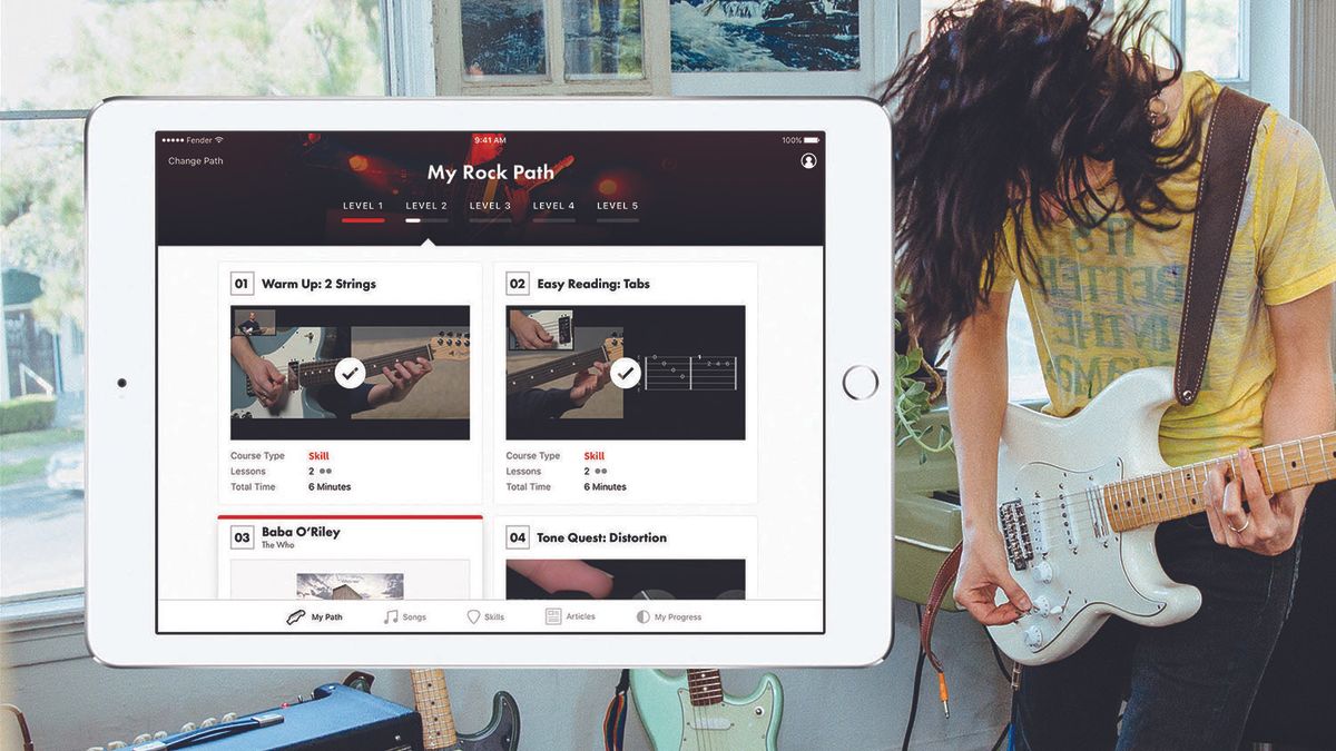 The Fender Play App Encourages New Guitarists to Truly Fall in Love ...
