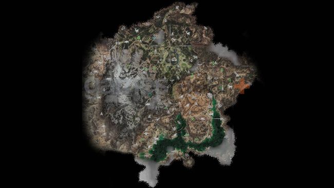 The full Horizon Forbidden West map shows a huge world | GamesRadar+