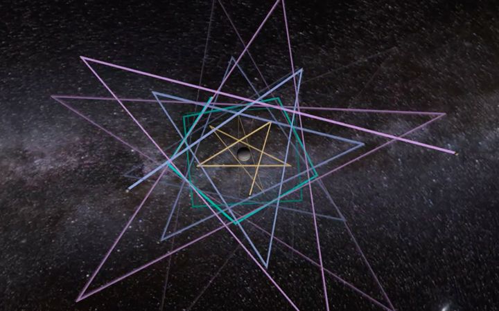 Orbits of Jupiter Moons Transformed into Mind-Bending Optical Illusions ...