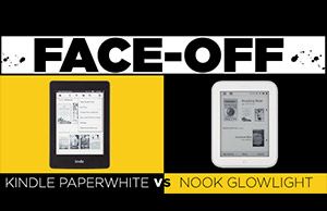 Amazon Kindle Paperwhite 2013 vs. Barnes & Noble Nook GlowLight ...