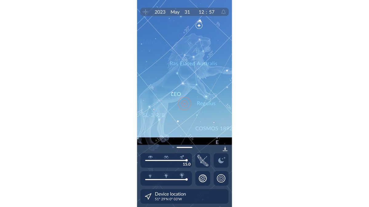 Sky Tonight Star Gazer Guide stargazing app review | Space