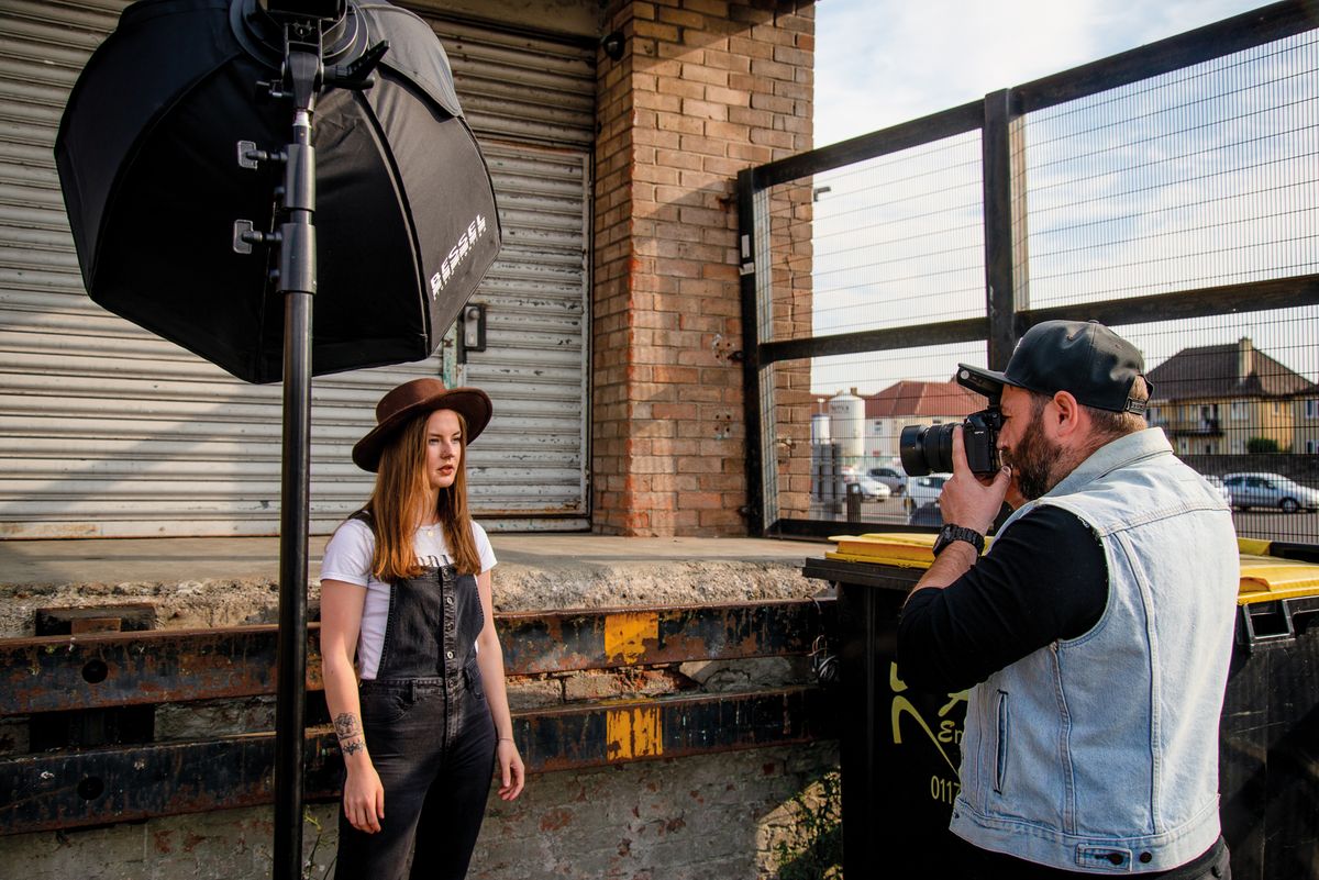 How to take edgy fashion portraits with one light, part one: The shoot ...