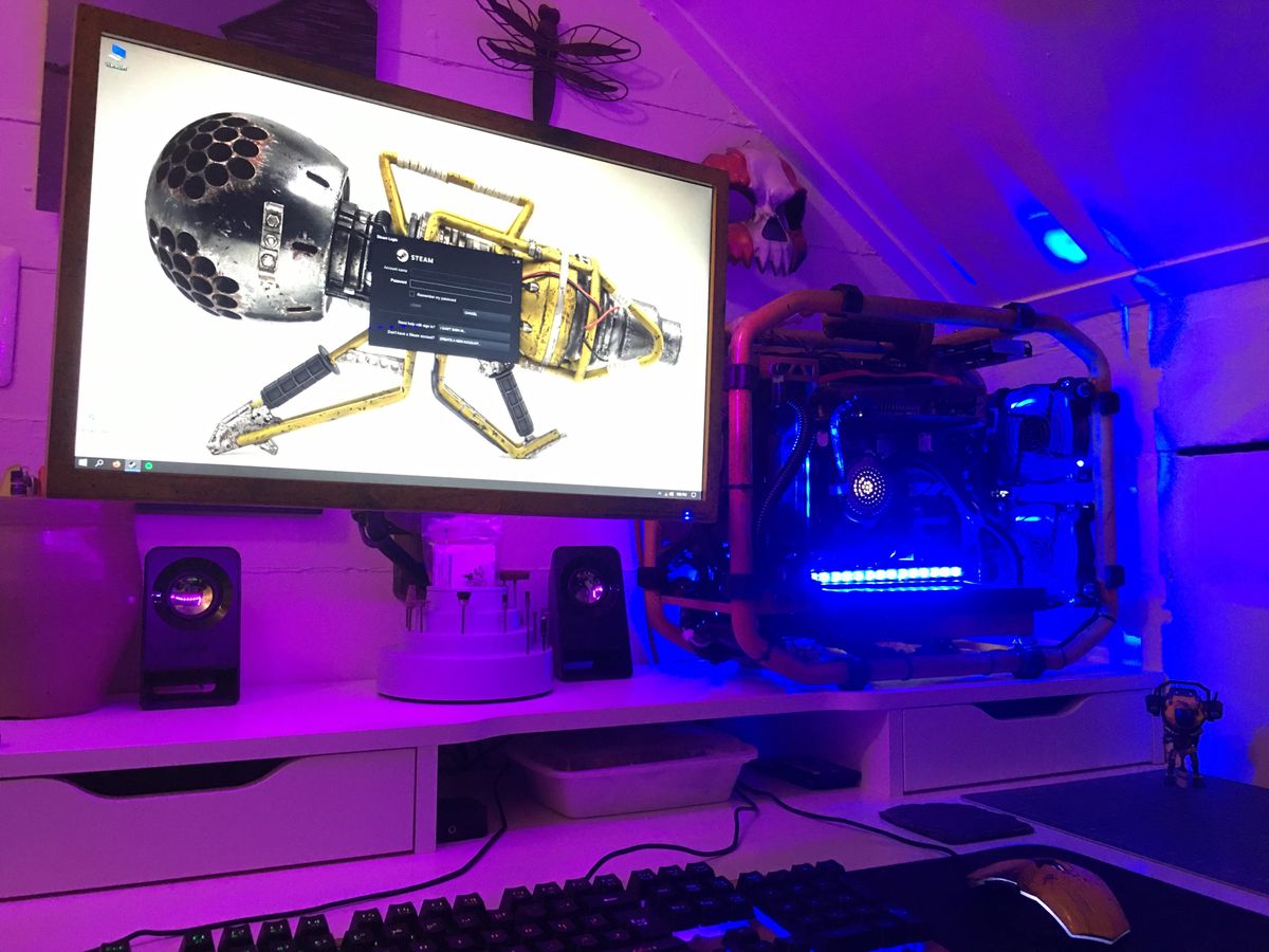 Eyes up, Guardian! Redditor builds PC case inspired by Destiny 2's most ...