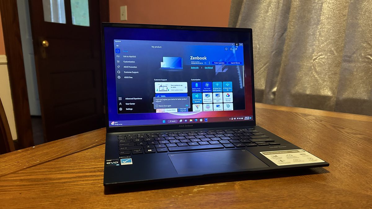Asus Zenbook 14 (Q409ZA) OLED review — killer battery life for less ...
