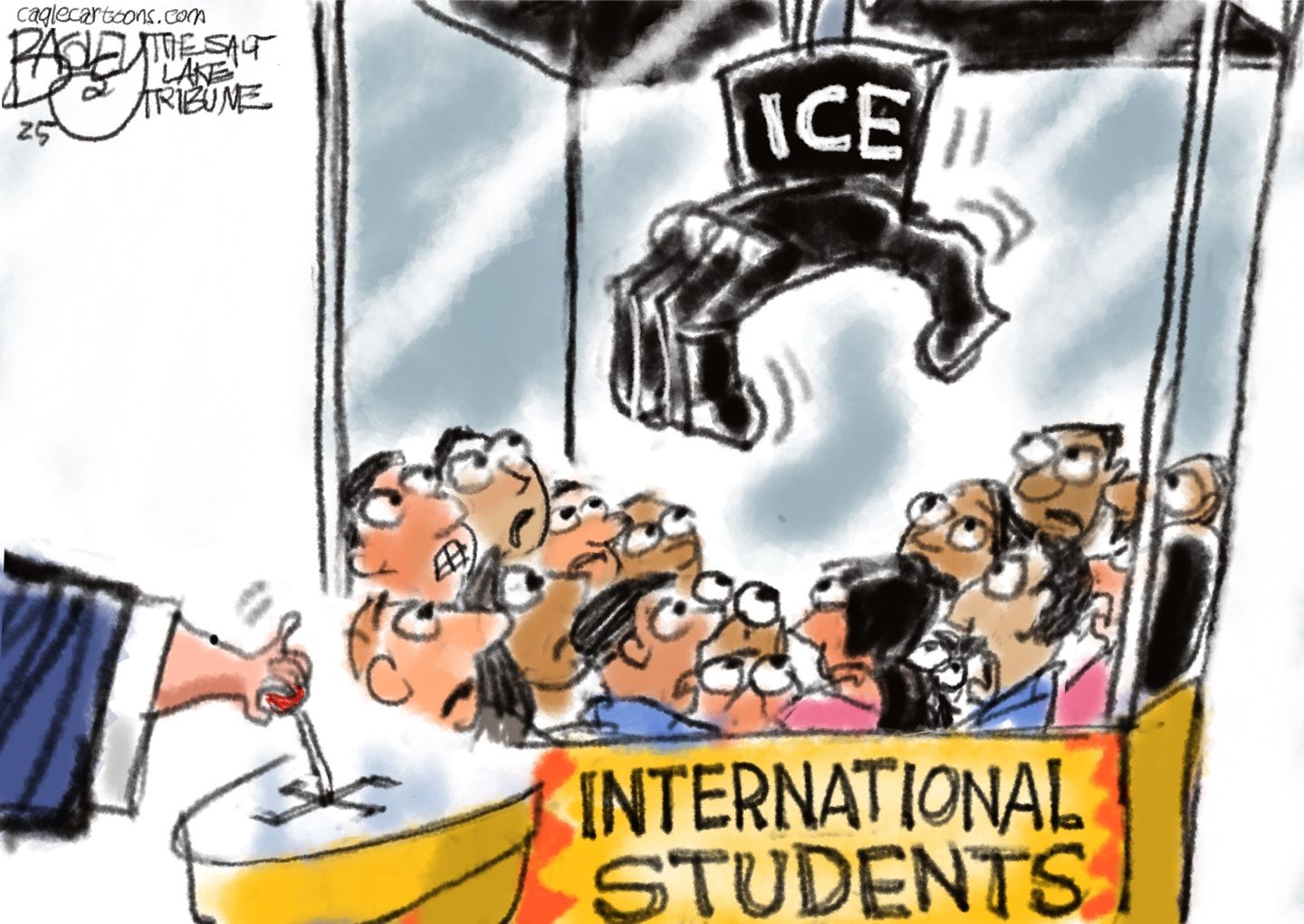 5 heavy-handed cartoons about ICE and deportation | The Week