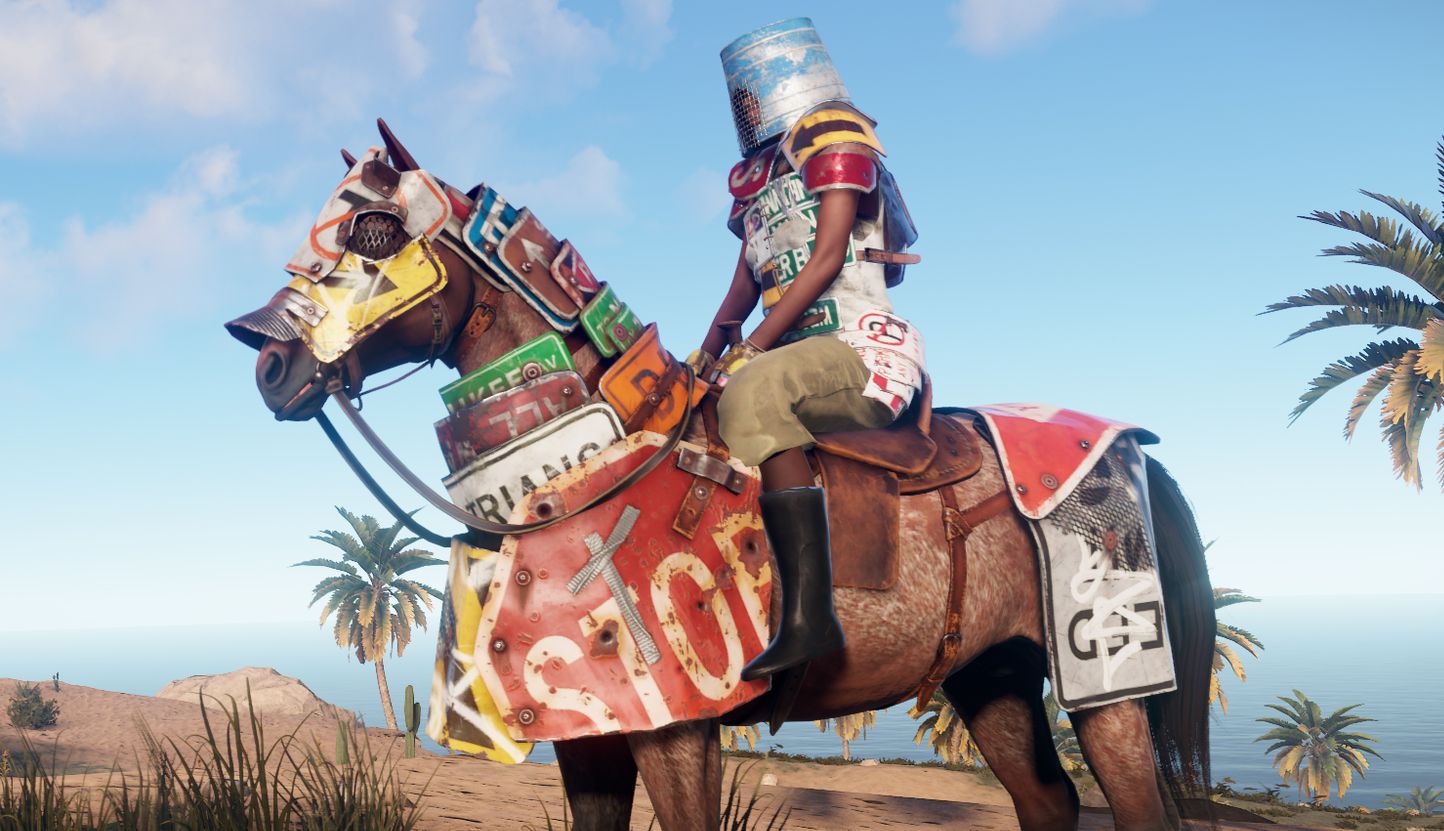 Rust adds horse armor | PC Gamer