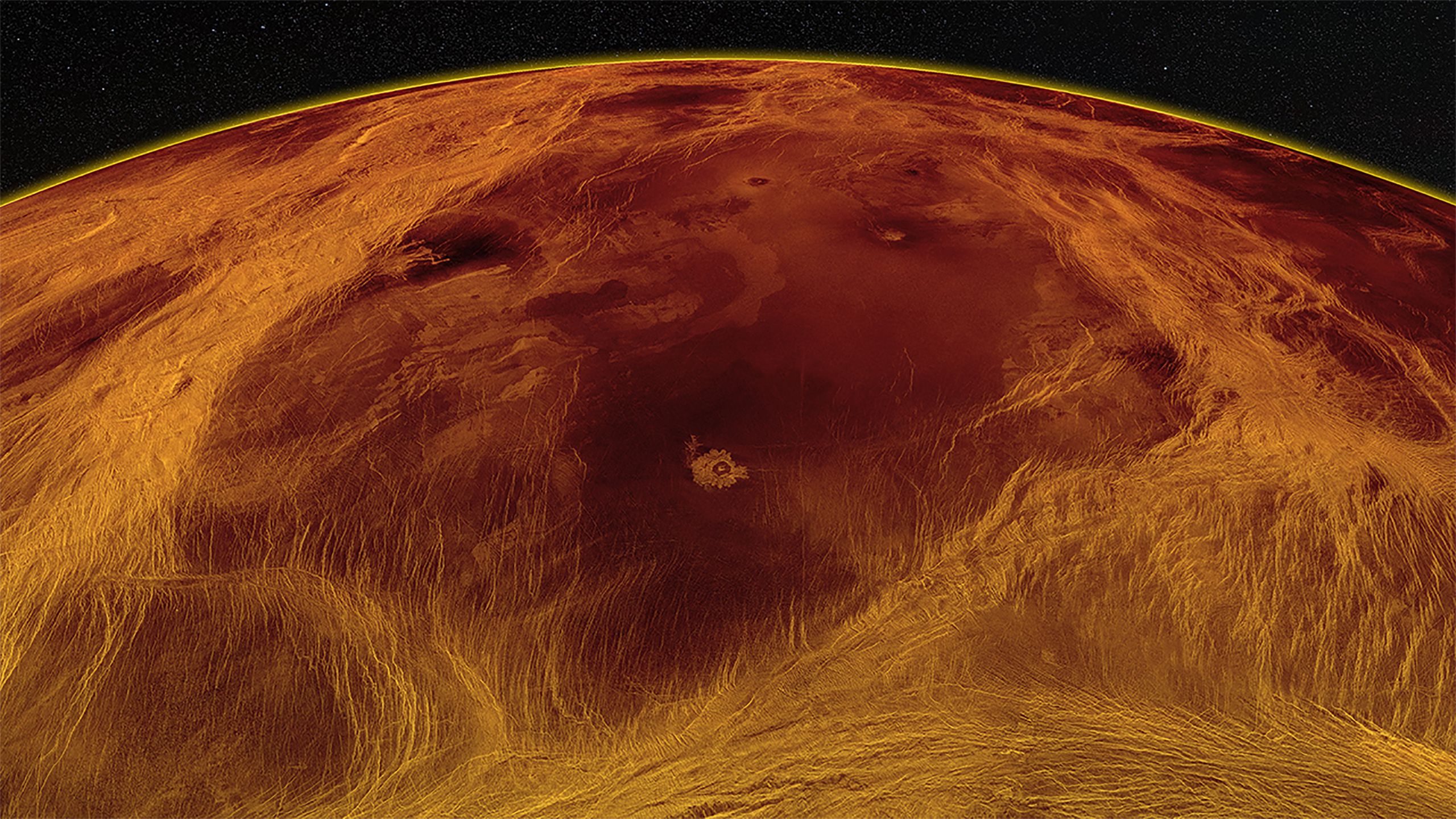 Nighttime weather on Venus revealed for the 1st time | Space