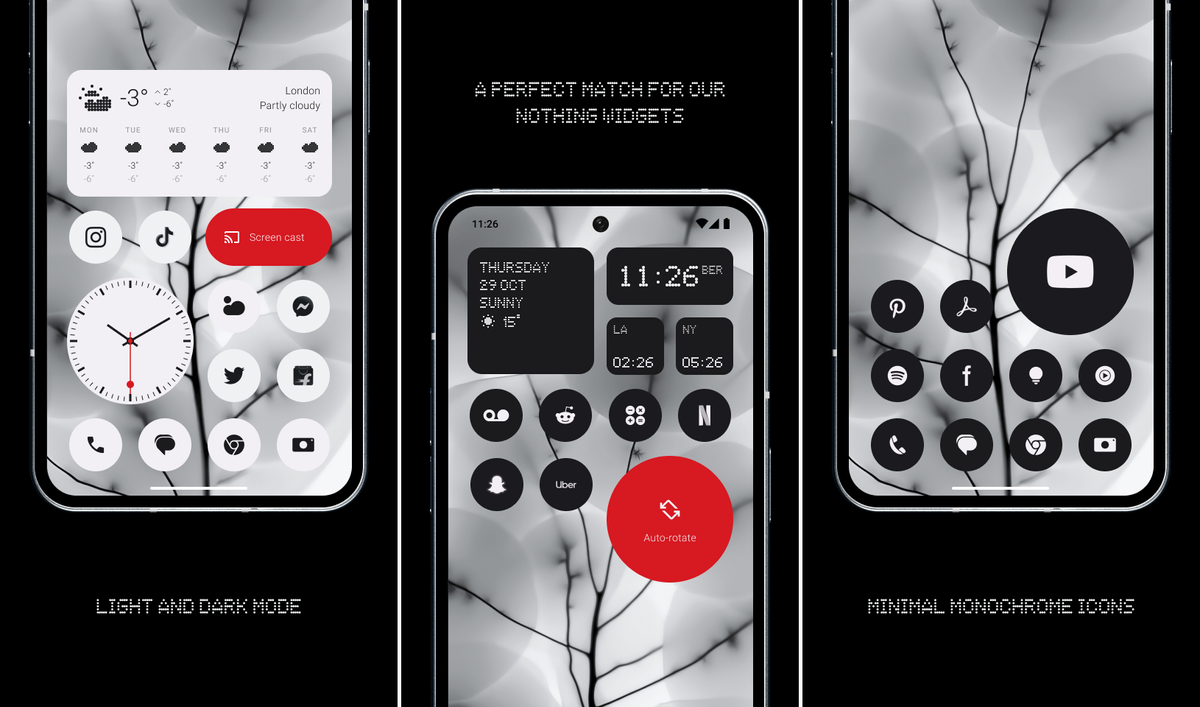 Deck out your Nothing Phone with these new monochrome icons | Android ...