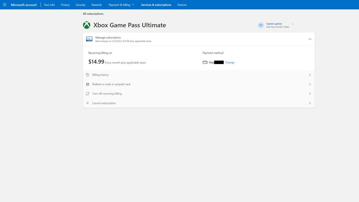 How to get refunds on digital Xbox games and subscriptions | Windows ...
