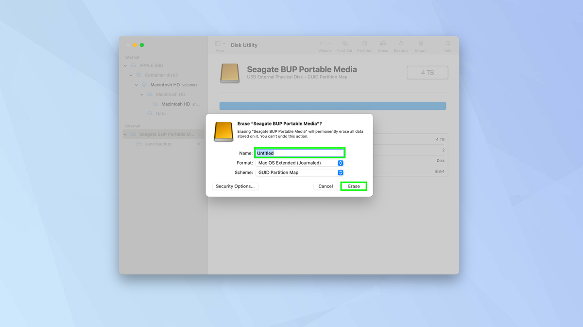 How to format an external hard drive on macOS | Tom's Guide
