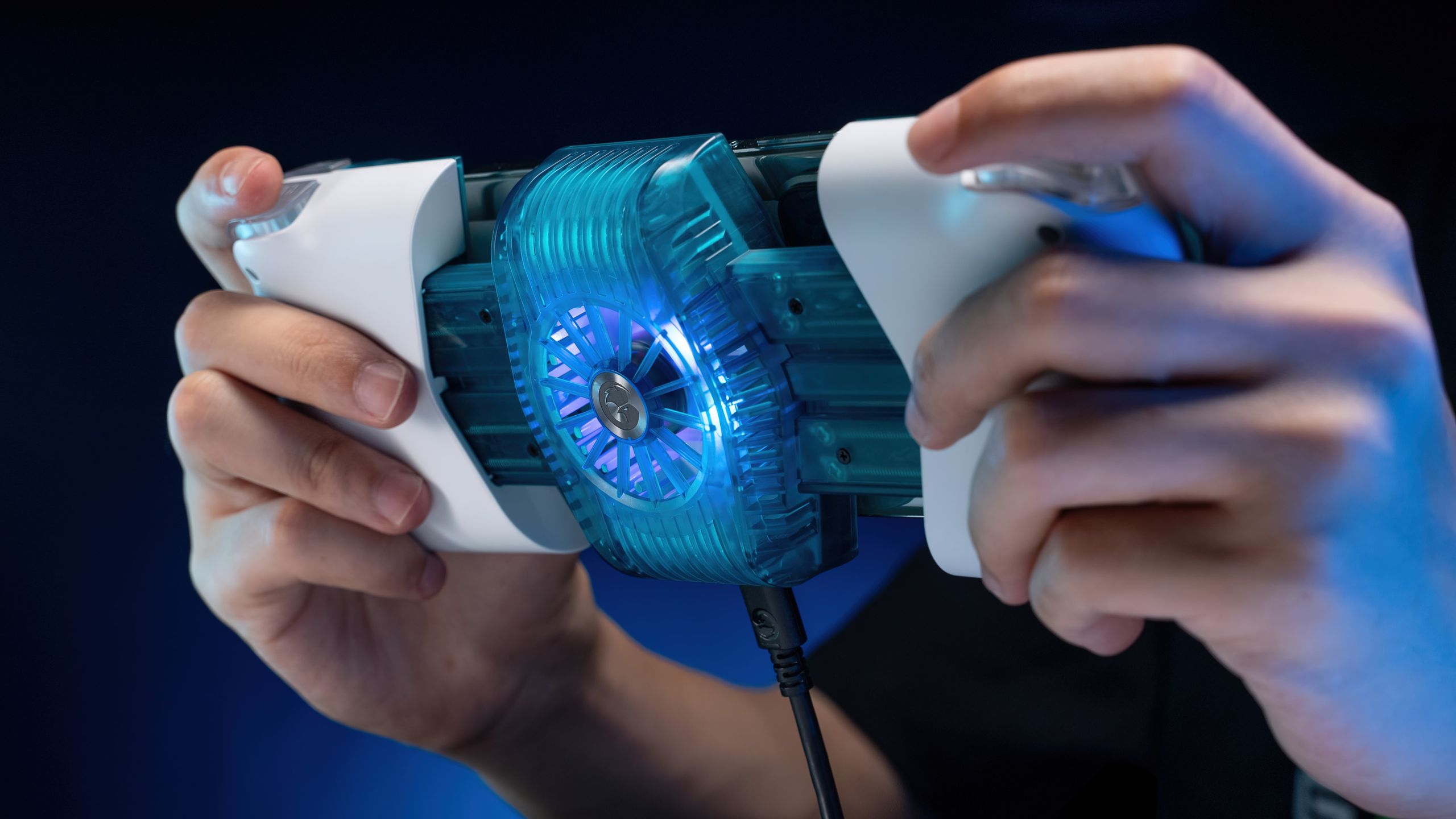 The coolest mobile gaming controller has a transparent design and Hall ...
