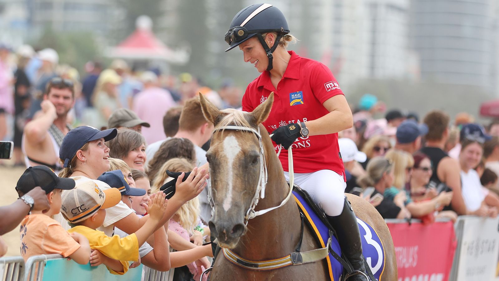 Zara Tindall horse rides in Australia as she escapes 'bleak' January ...