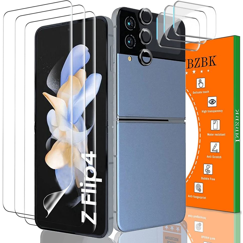 Can you remove the built-in screen protector on the Galaxy Z Flip 4 or ...