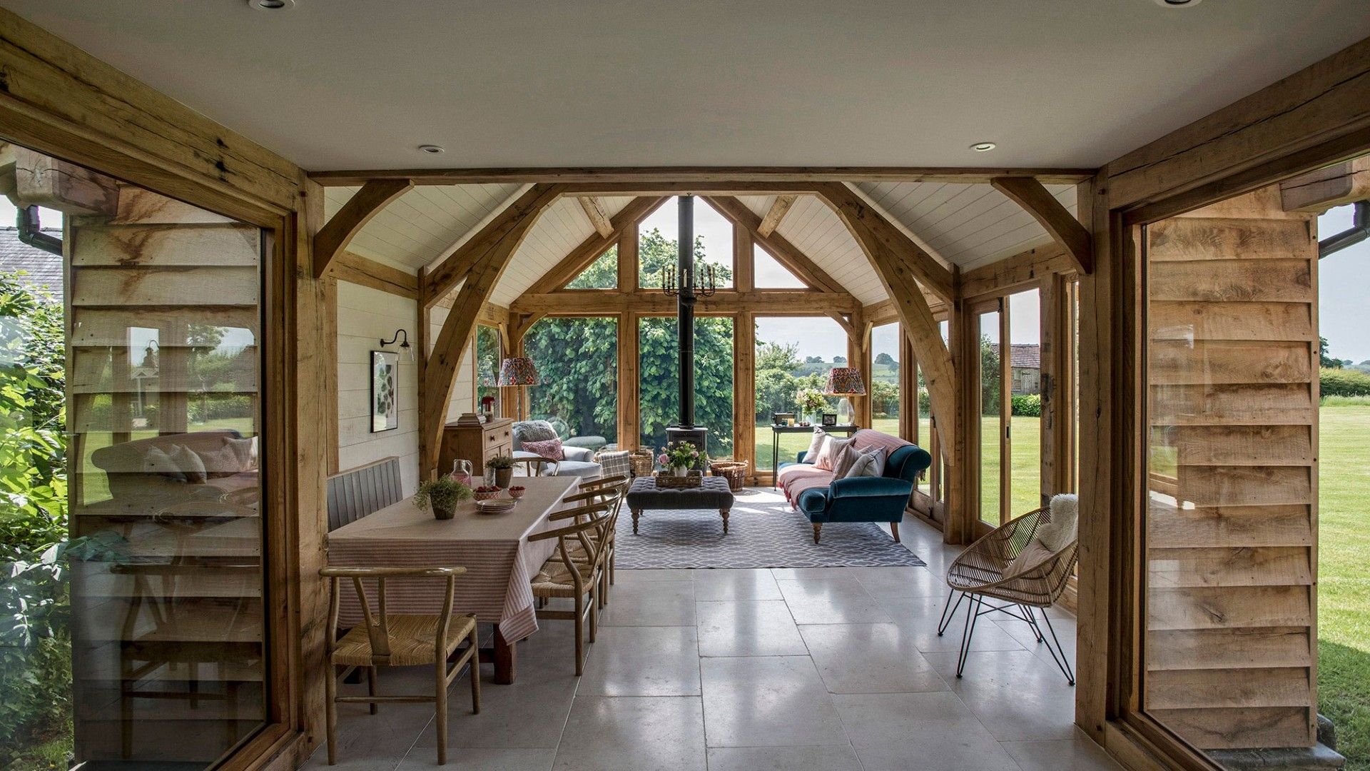 Have a look around pretty Grade II-listed farmhouse in Herefordshire ...