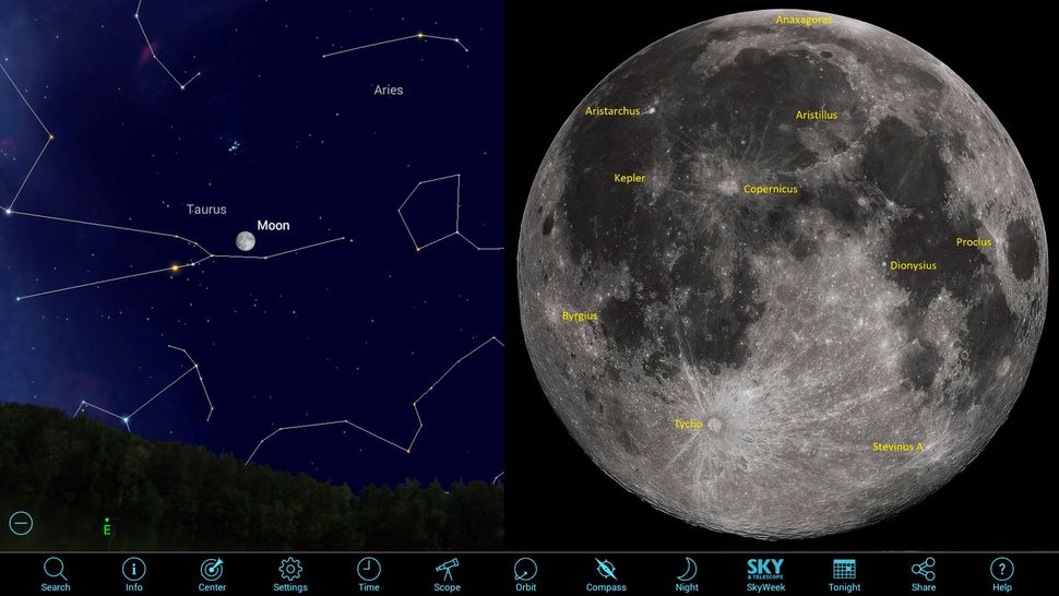 Observing the Fascinating Full Moon Using Mobile Apps: Part 2 ...