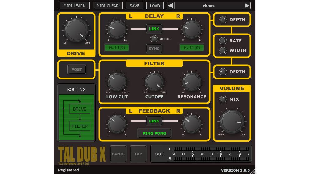 Togu Audio Line’s TAL-Dub delay plugin is reborn as TAL-Dub-X | MusicRadar